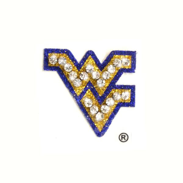 BLING FLYING “WV” FACE TATTOO – Bond's Tailgaters
